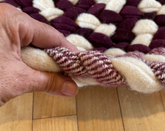 Wool Braided Rug - Etsy