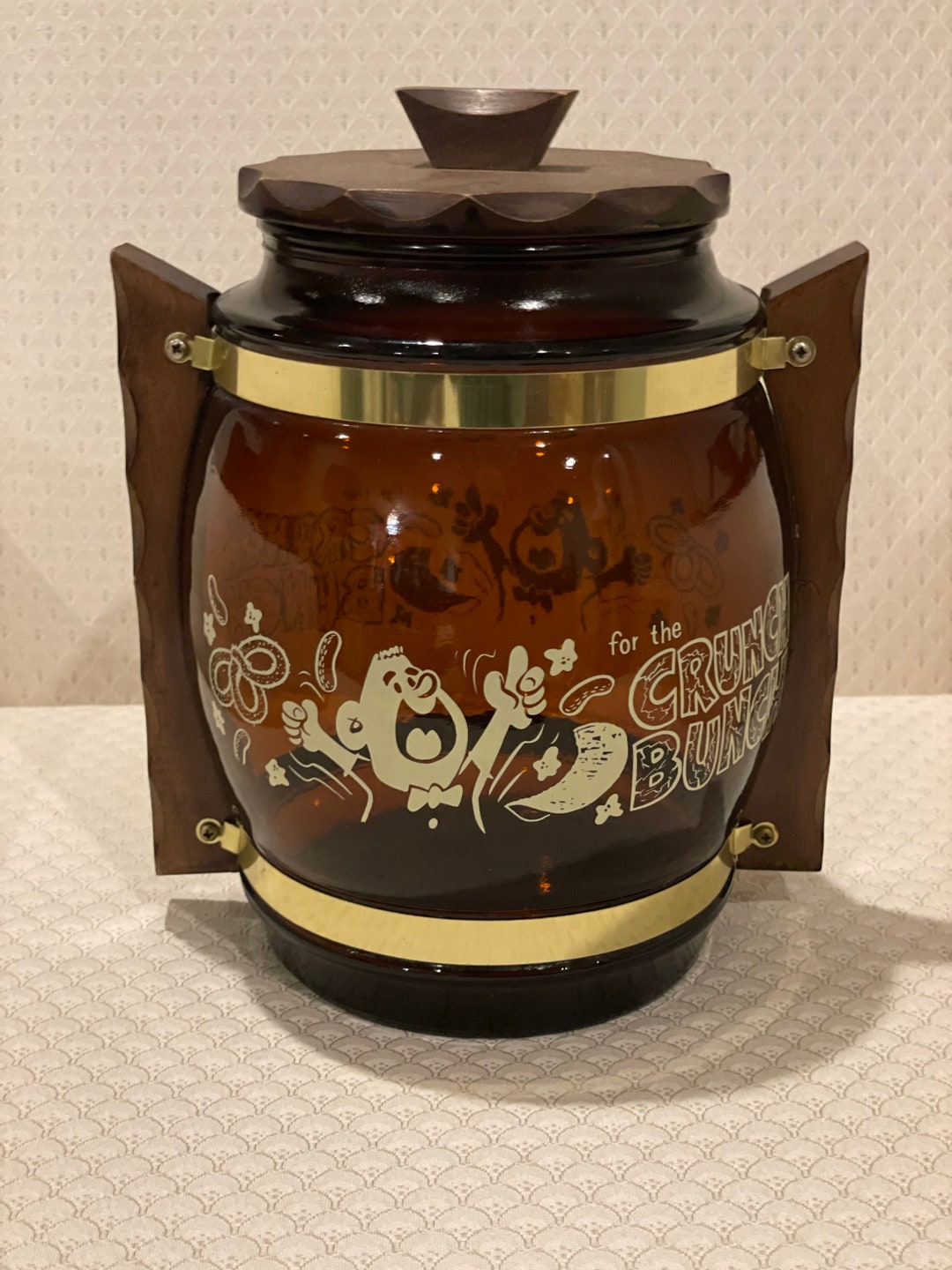 Vintage Bartlett Collins Cookie Jar - Etsy