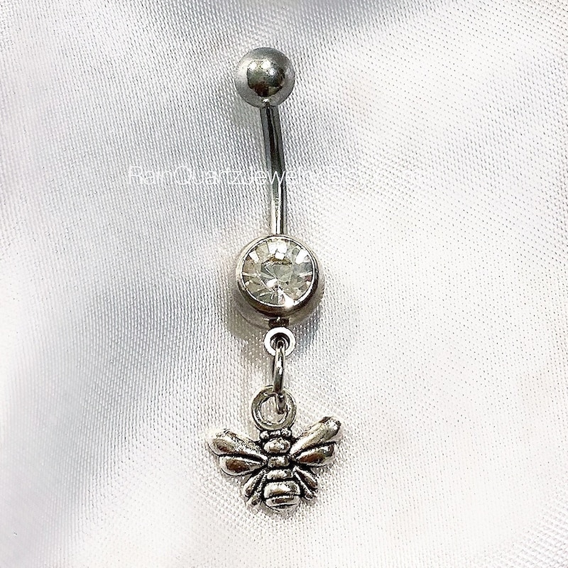 Minimal Belly Ring - Etsy
