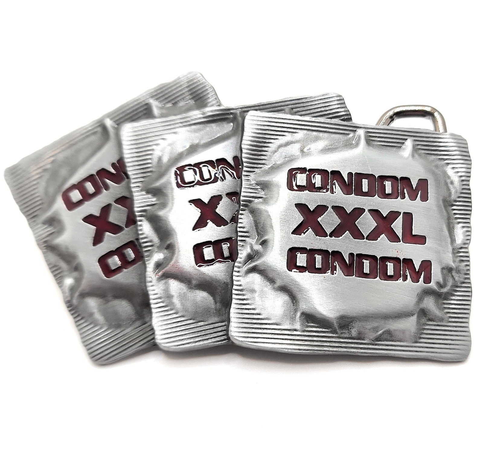 XXXL Condoms Red Funny Belt Buckle - Etsy