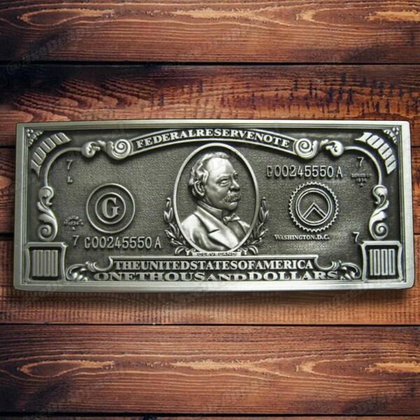 Silver Dollar Belt Buckle - Etsy