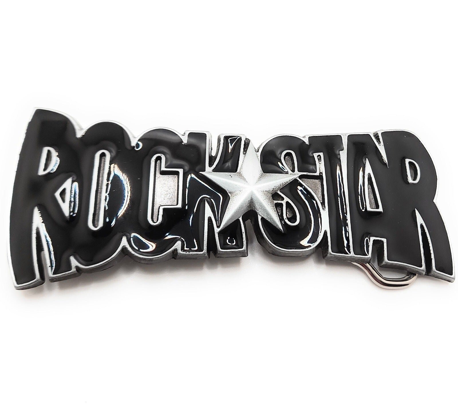Rockstar Belt Buckle - Etsy