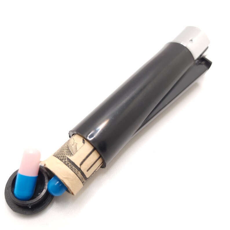 Secret Stash Lighter Diversion Safe Hidden Compartment Pill - Etsy
