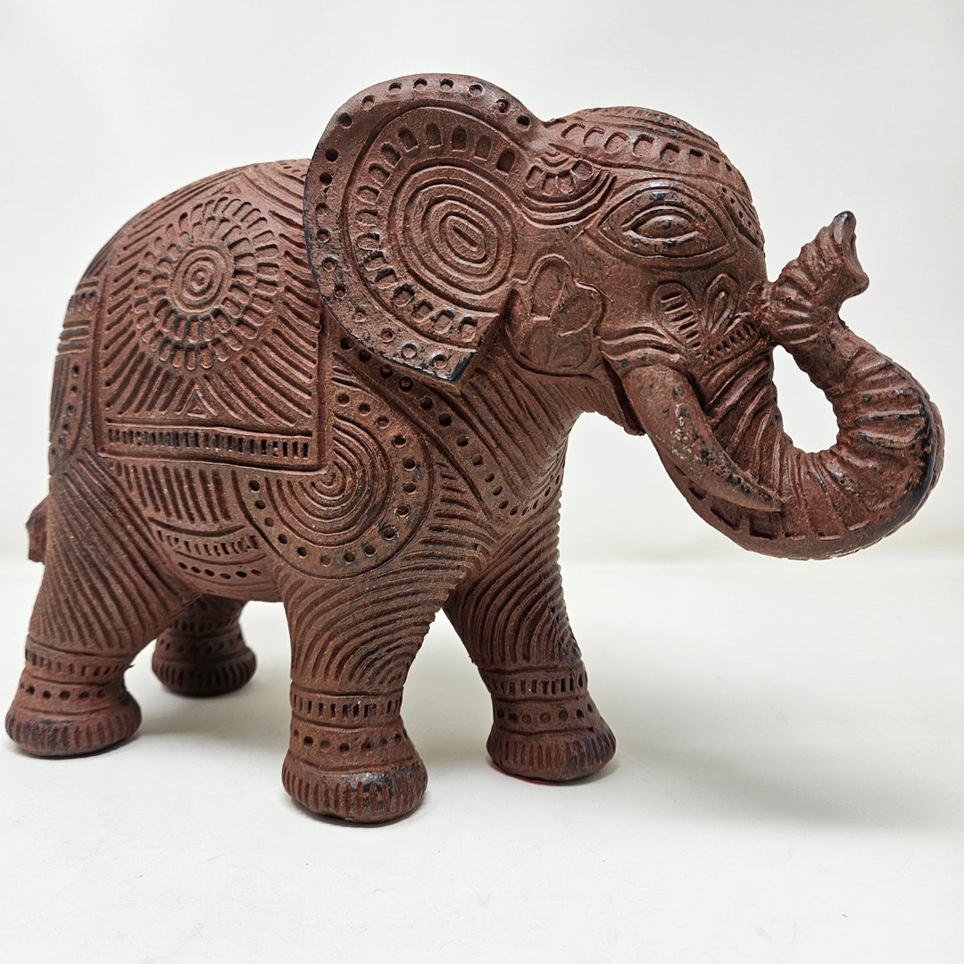 Elephant Garden Statue Outdoor, Porch or Patio Décor, Altar Décor ...