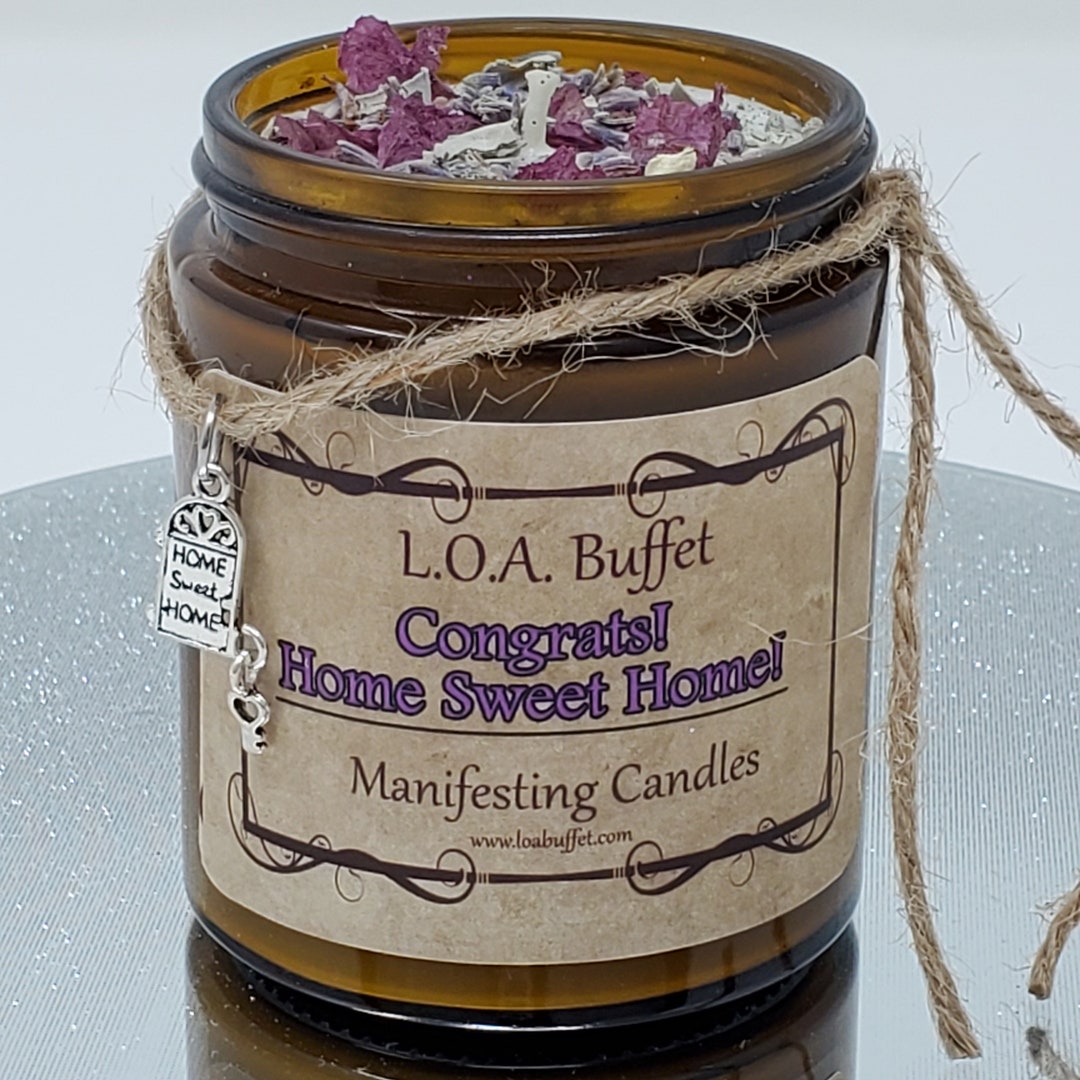 Home Sweet Home Candle, New Home Gift, Moving Gift, Soy Candle, New ...