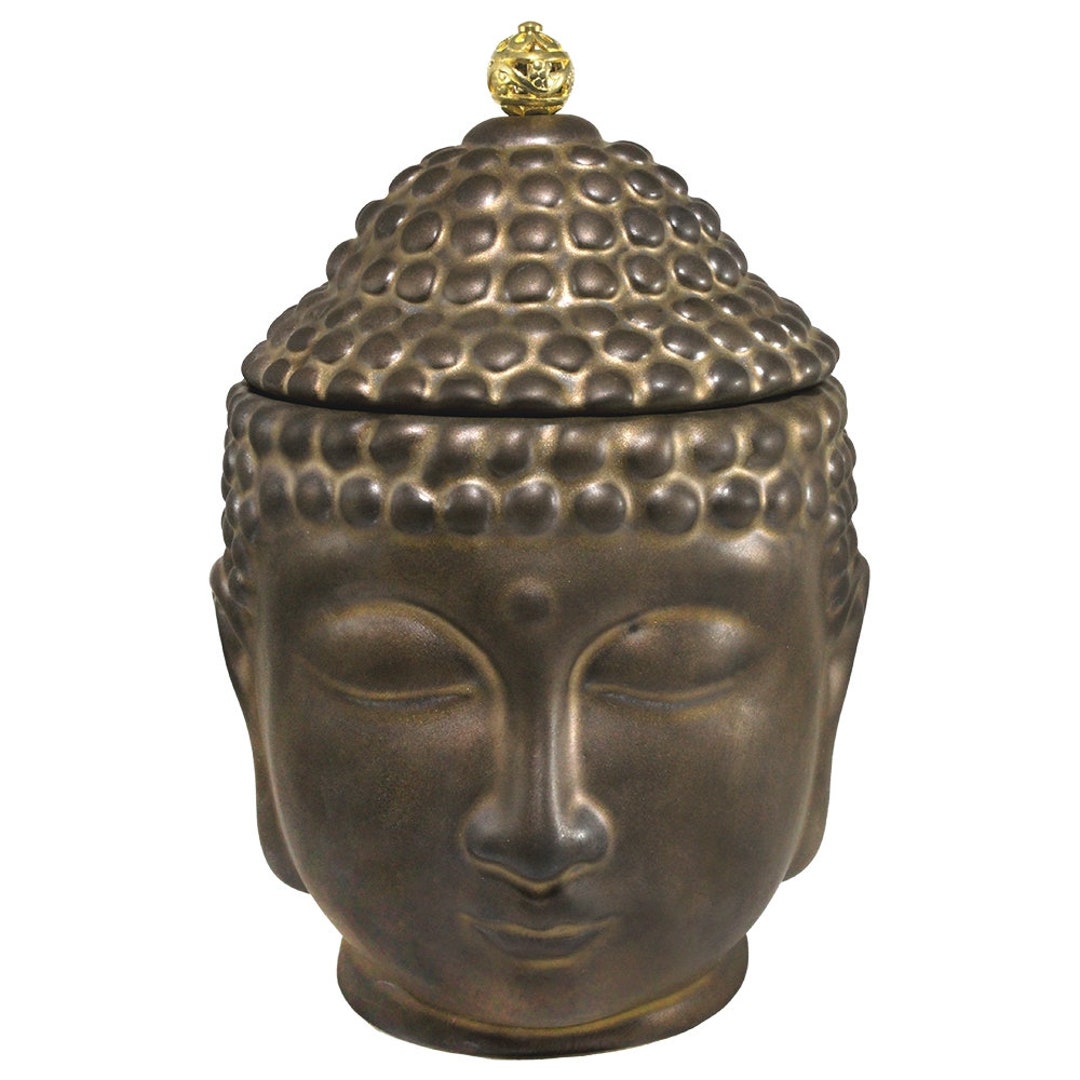Serene Buddha Jar With Lid, Meditation, Manifesting, Spiritual Gift, Storage and Home Spiritual ...