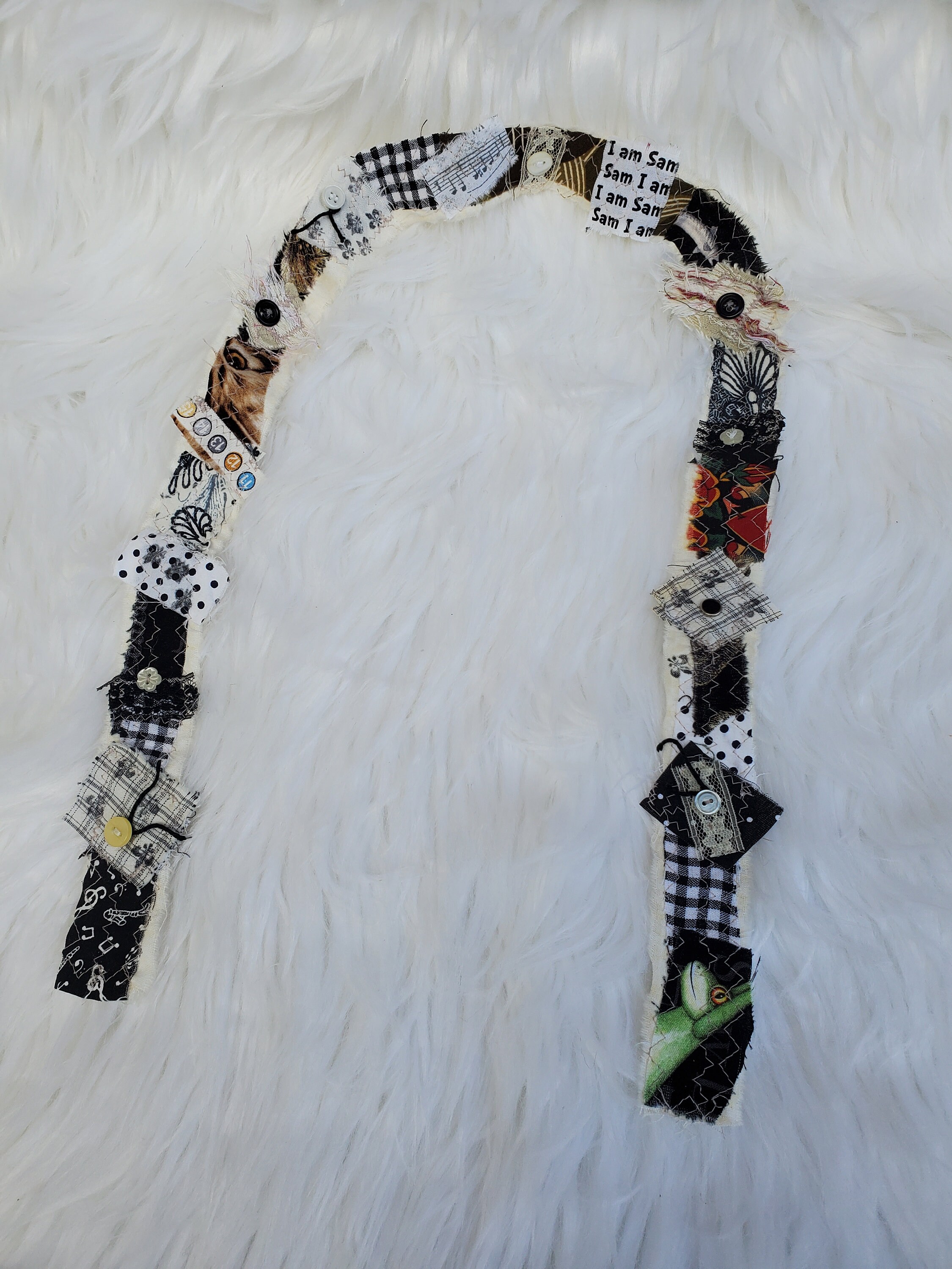 Snippet Roll Ribbon Journal Black and White 37 Inches by 1.25 - Etsy