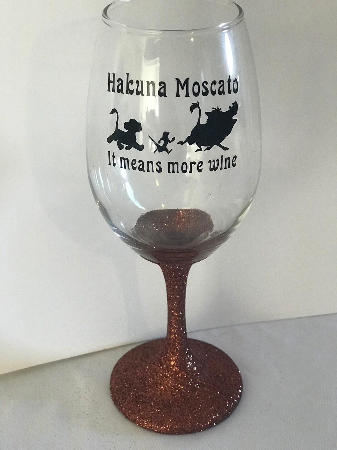 Princess Wine Glass Disney - Etsy
