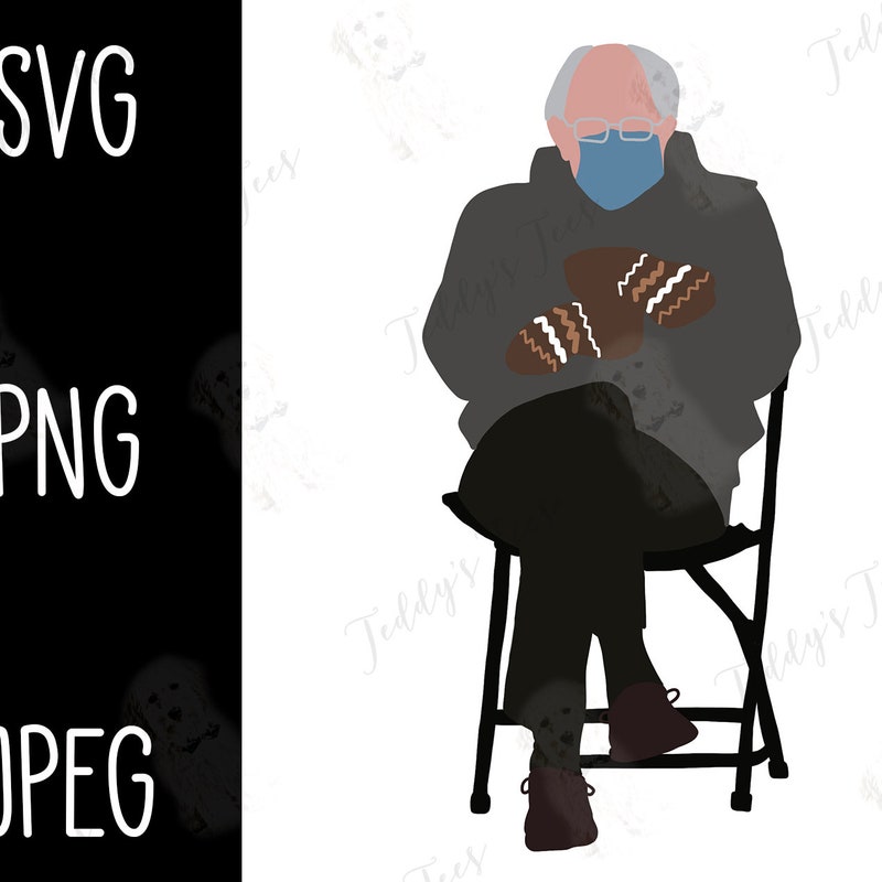Bernie Sanders Svg - Etsy