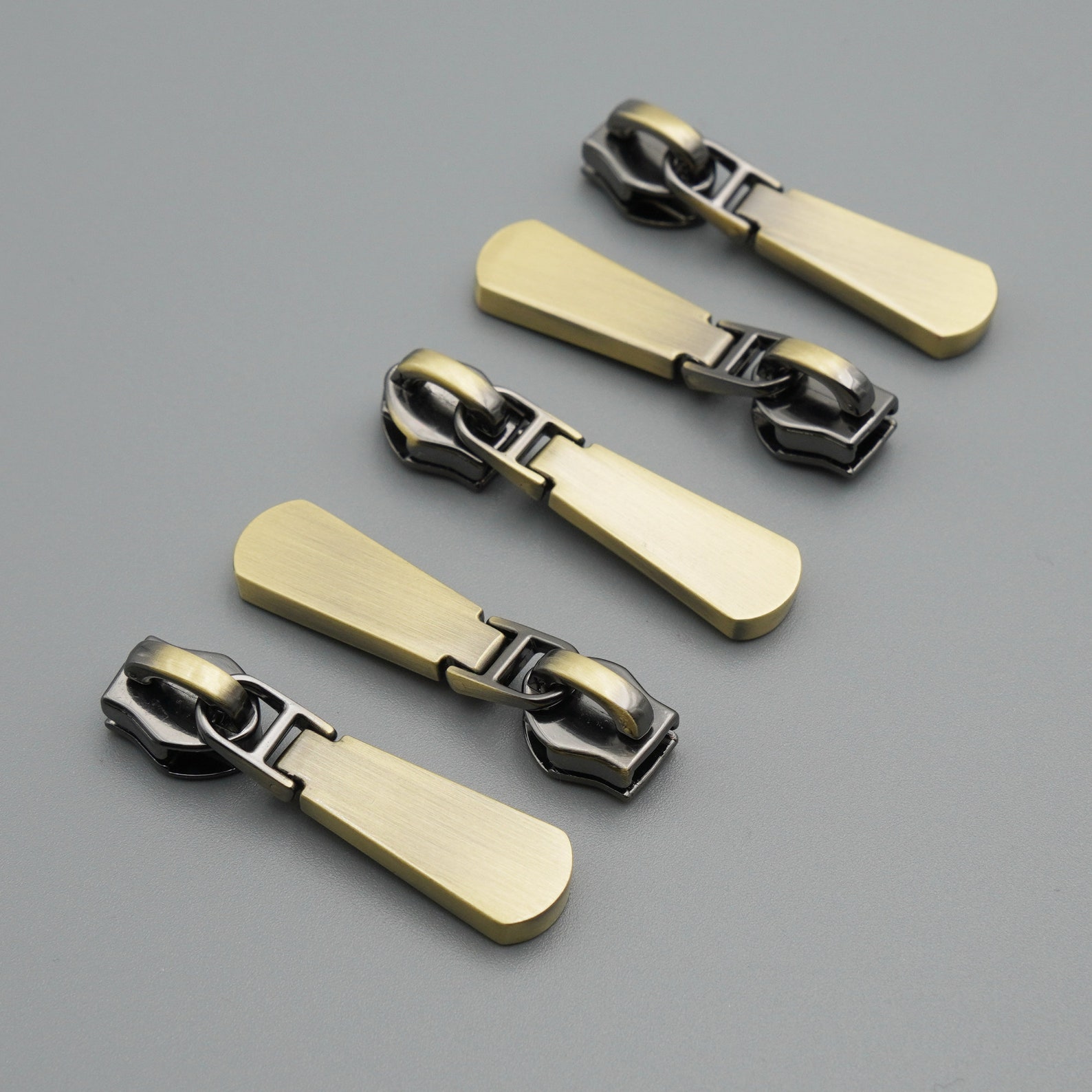 Luxury No.5 Zipper Pulls - Pack of 5 - Etsy UK