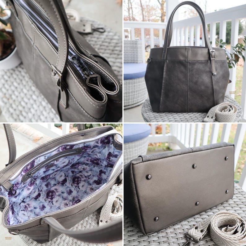 Demelza Handbag - Digital Bag Sewing Pattern - Etsy Norway