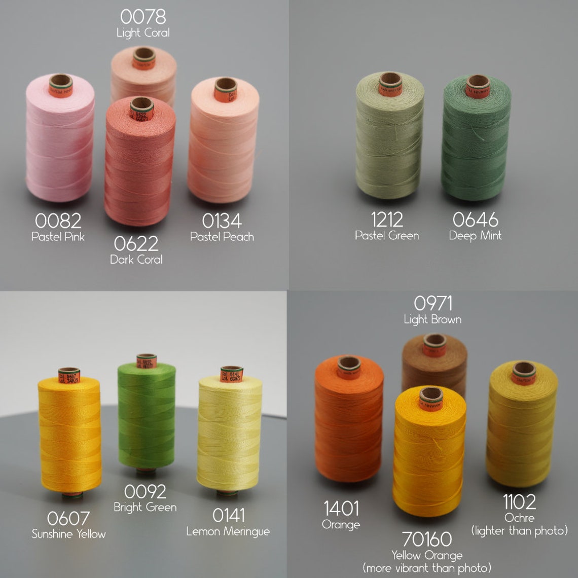 Amann Saba Tex 40 Threads - Etsy