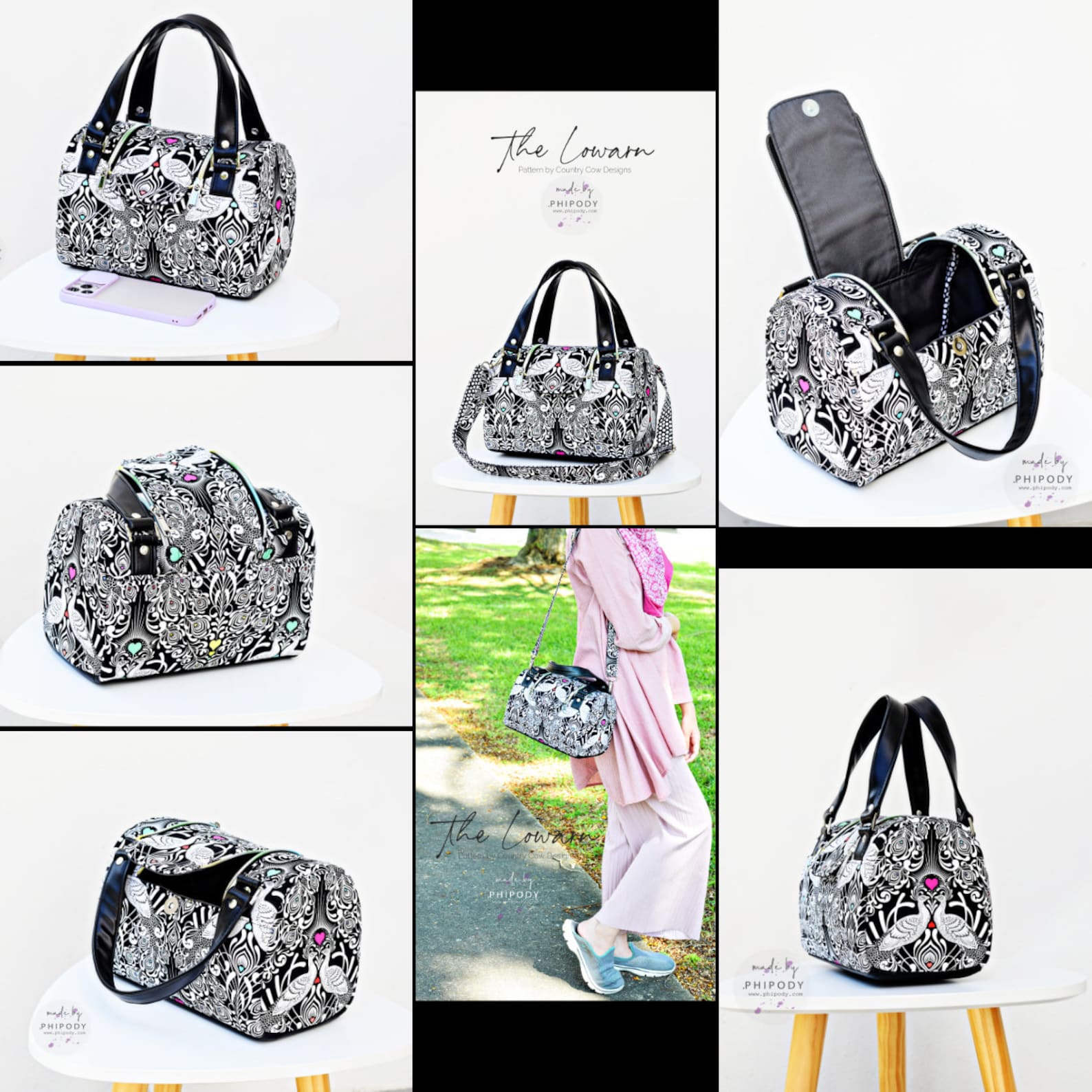 The Lowarn Bag PDF Digital Sewing Pattern & Video Tutorial | Etsy