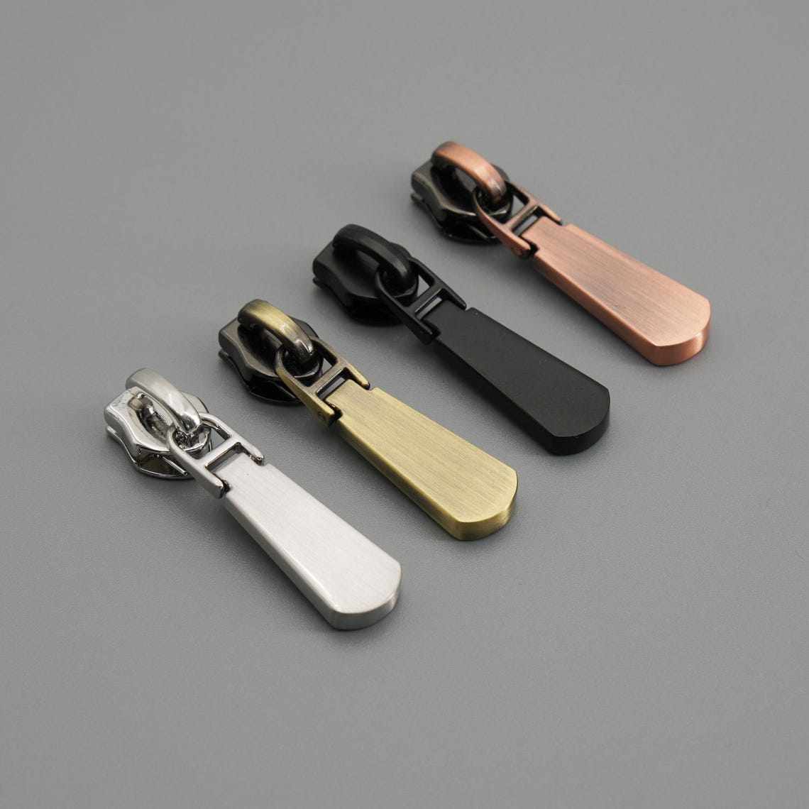 Luxury No.5 Zipper Pulls - Pack of 5 - Etsy UK