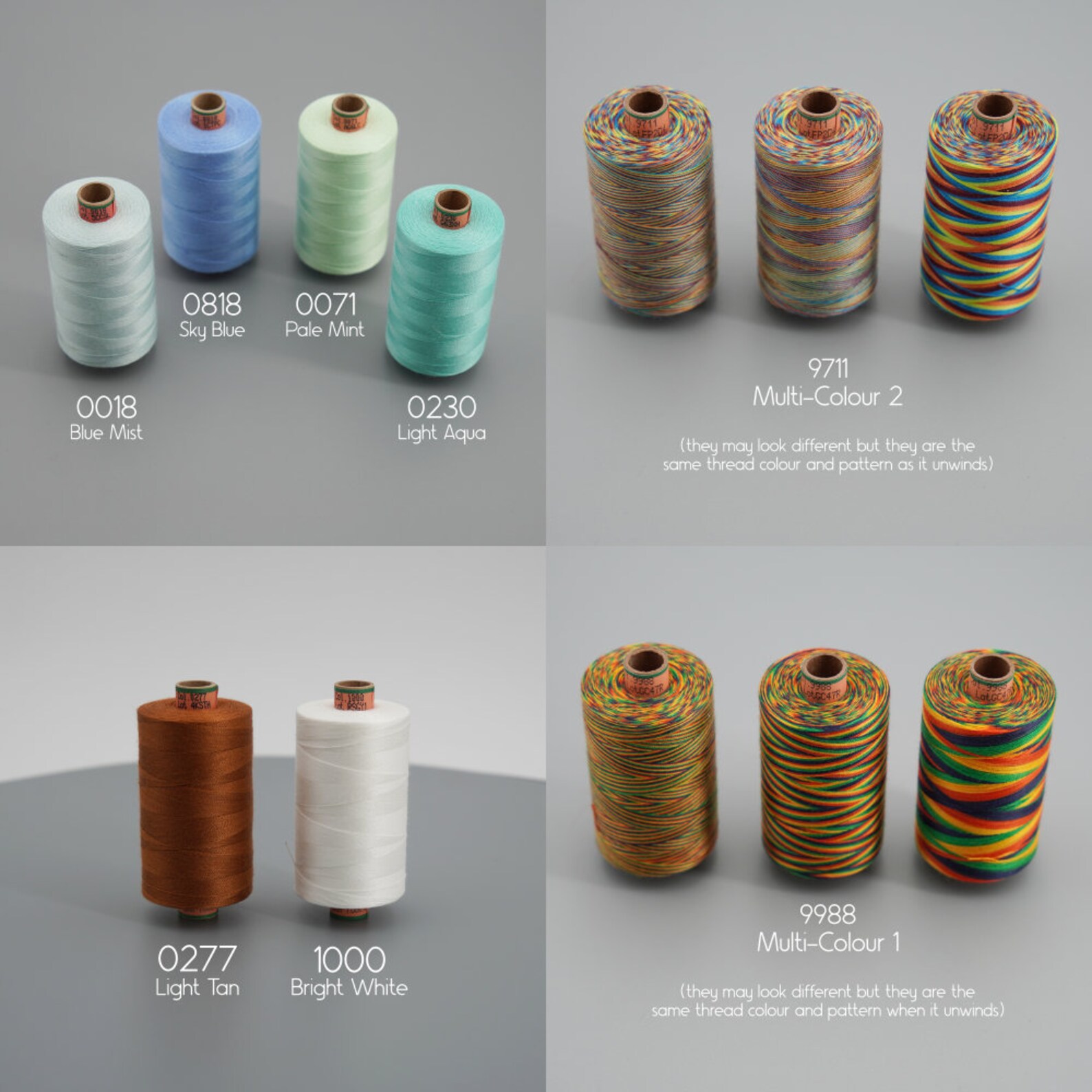 Amann Saba Tex 40 Threads - Etsy