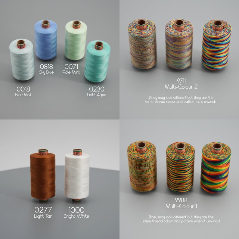 Amann Saba Tex 40 Threads - Etsy