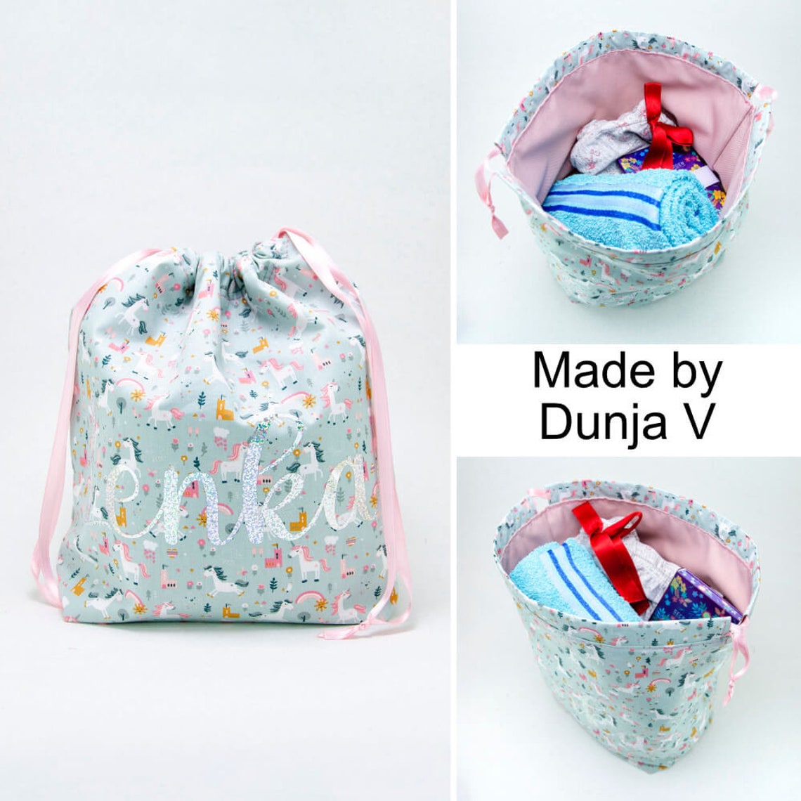 NST Drawstring - Digital Sewing Pattern - Perfect First Bag - Country ...