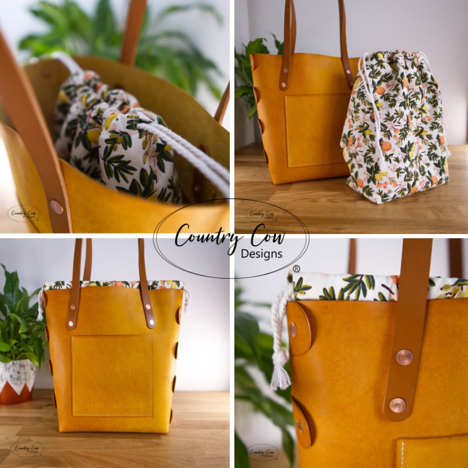 NST Drawstring - Digital Sewing Pattern - Perfect First Bag - Country ...