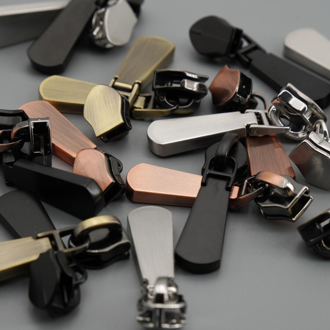 Luxury No.5 Zipper Pulls - Pack of 5 - Etsy