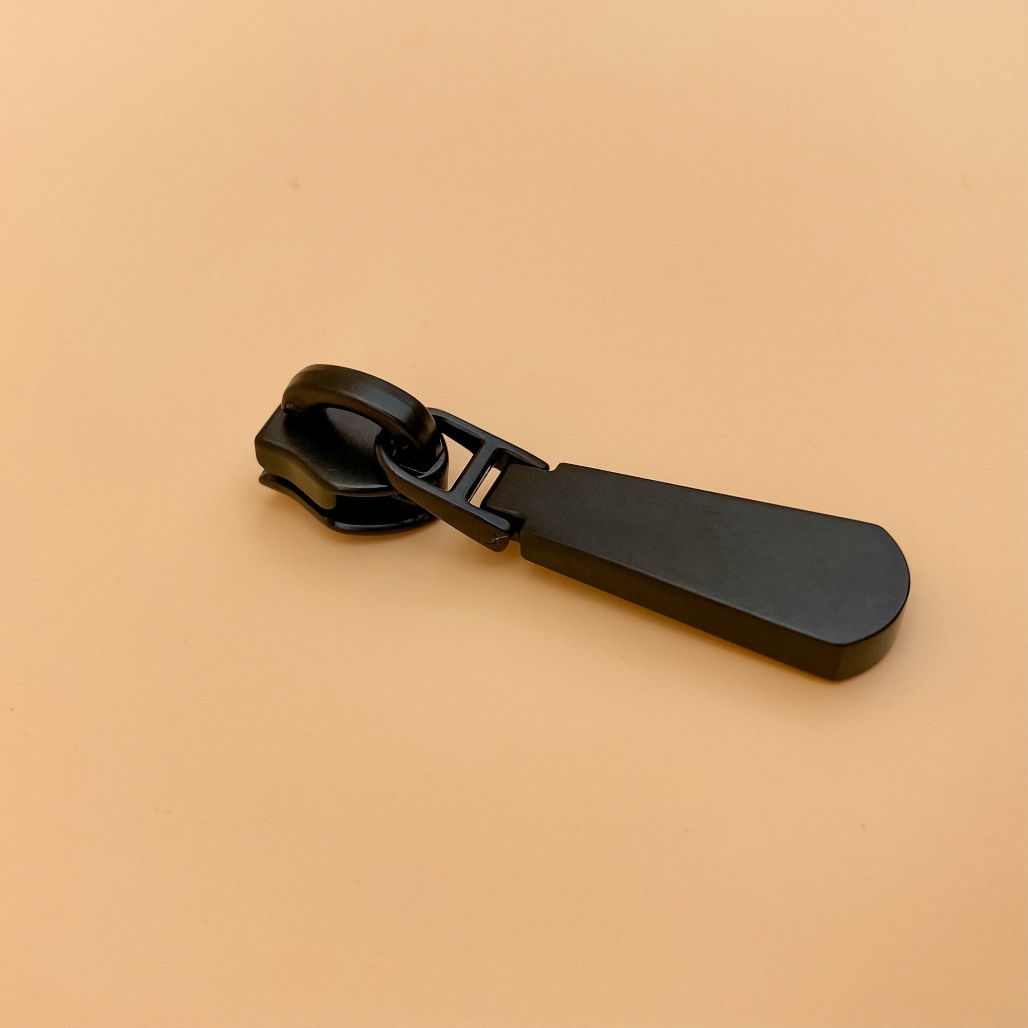 Luxury Matte Black No.5 Zipper Pulls pack of 2 | Etsy