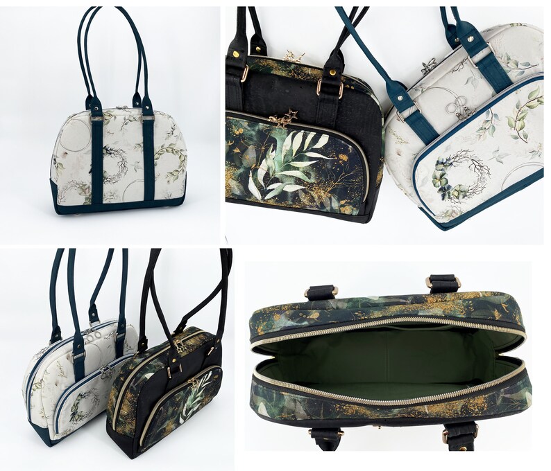 Vekza Bowler Bag PDF Digital Sewing Pattern & Video Tutorial - Etsy