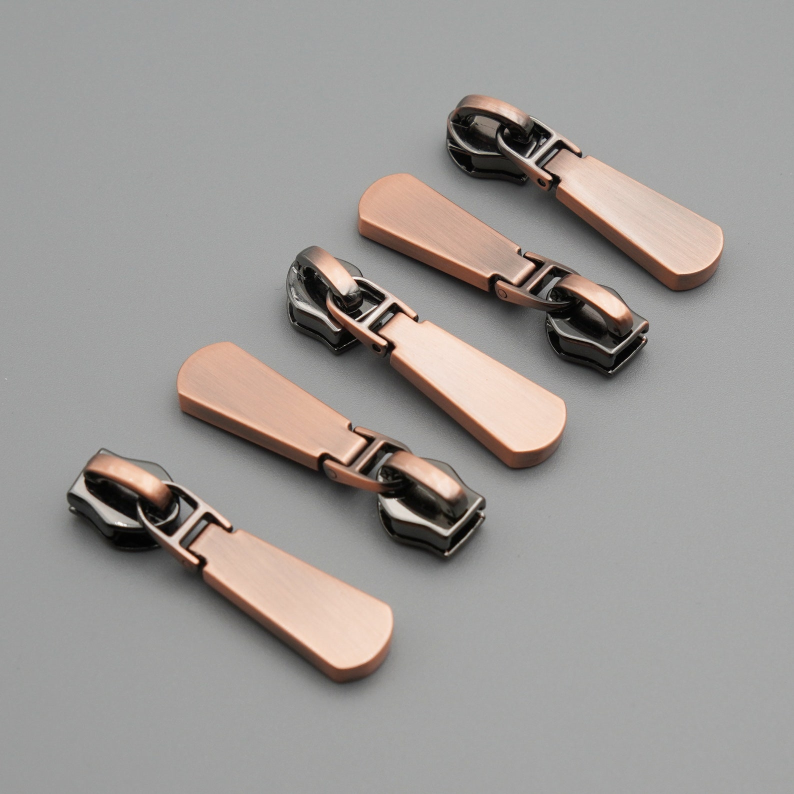 Luxury No.5 Zipper Pulls - Pack of 5 - Etsy UK