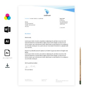 Business Letter Template, Letter Template Word | Business Template ...