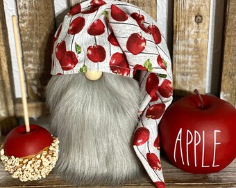Apple Gnome - Etsy