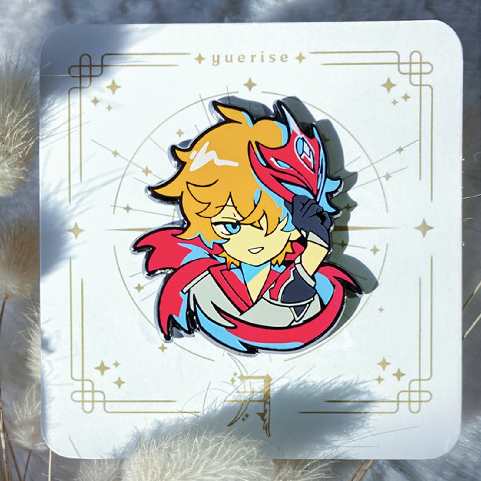 PREORDER - Genshin Enamel Pins [READ DESCRIPTION!! - Etsy