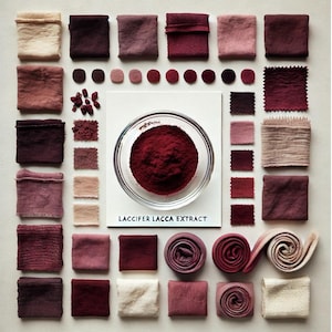Lac Extract - Natural Red Burgundy Dye for Fabrics - Etsy