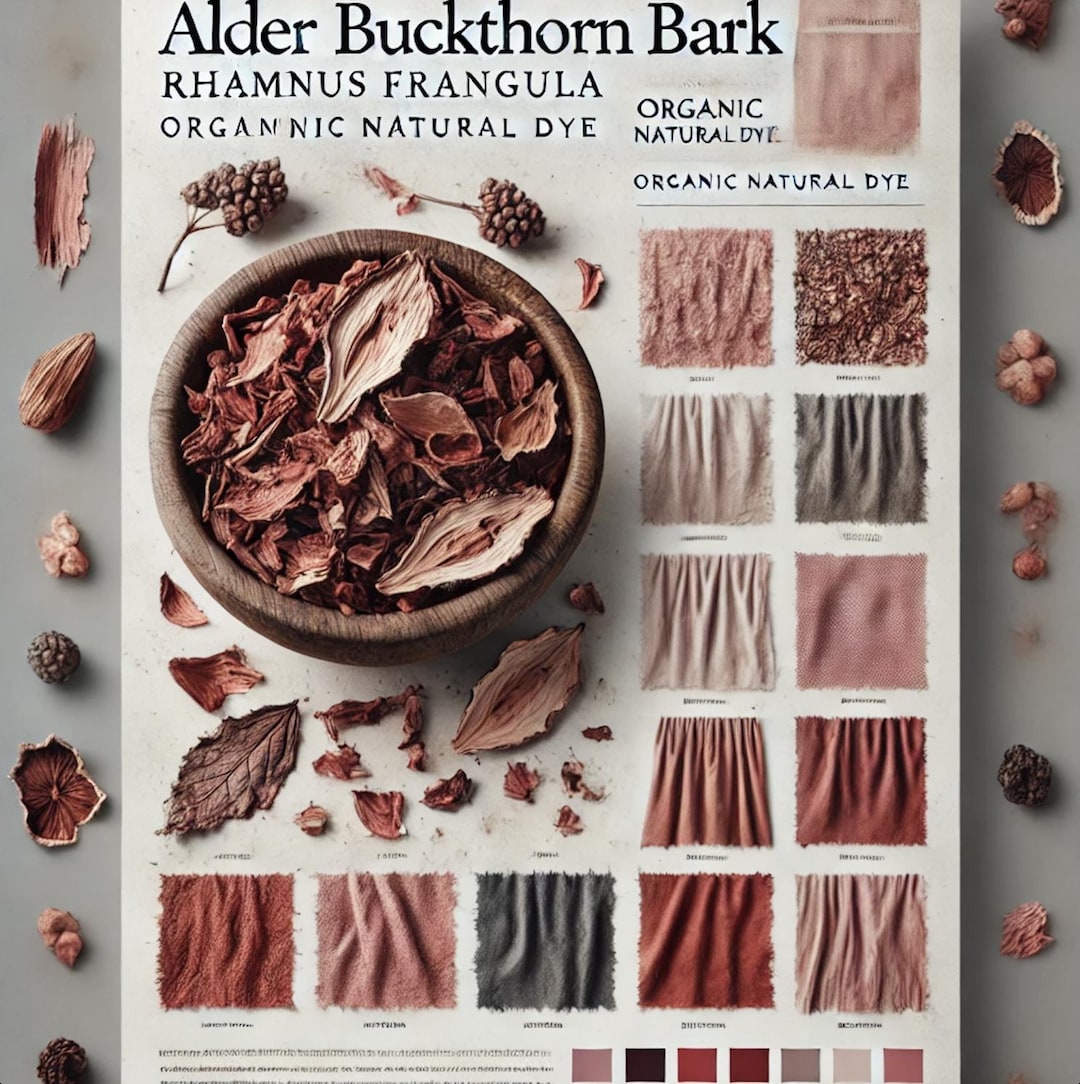 100gr/3.5oz Alder Buckthorn Bark (rhamnus Frangula) Organic | Glossy ...