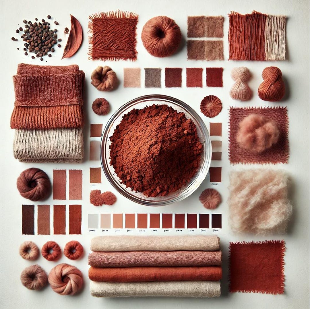 Madder Root Powder - Rubia Tinctorum - Red Natural Dye Madder Root for ...