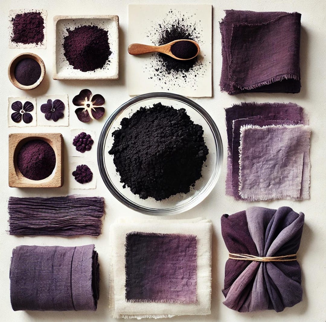 Logwood Extract Powder - Natural Dye for Purple, Blue, Black Fabrics - Etsy