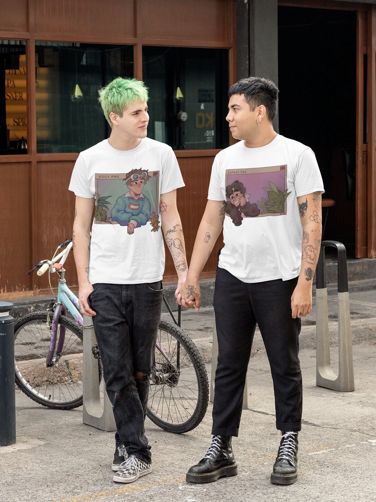 LGBT Sapnap And Gogy Shirts, Dnf Dreamnotfound