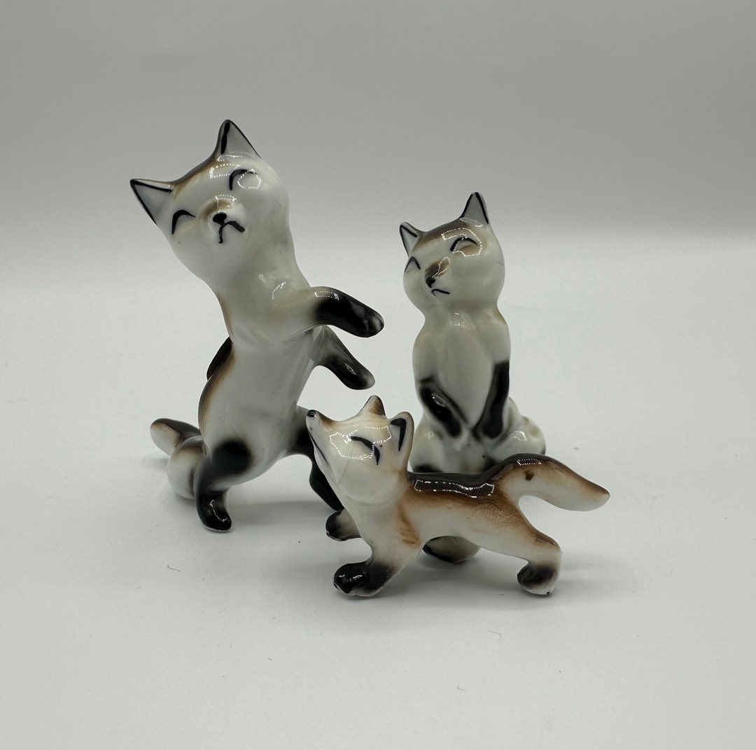 Bone China Napco Fox Family - Etsy
