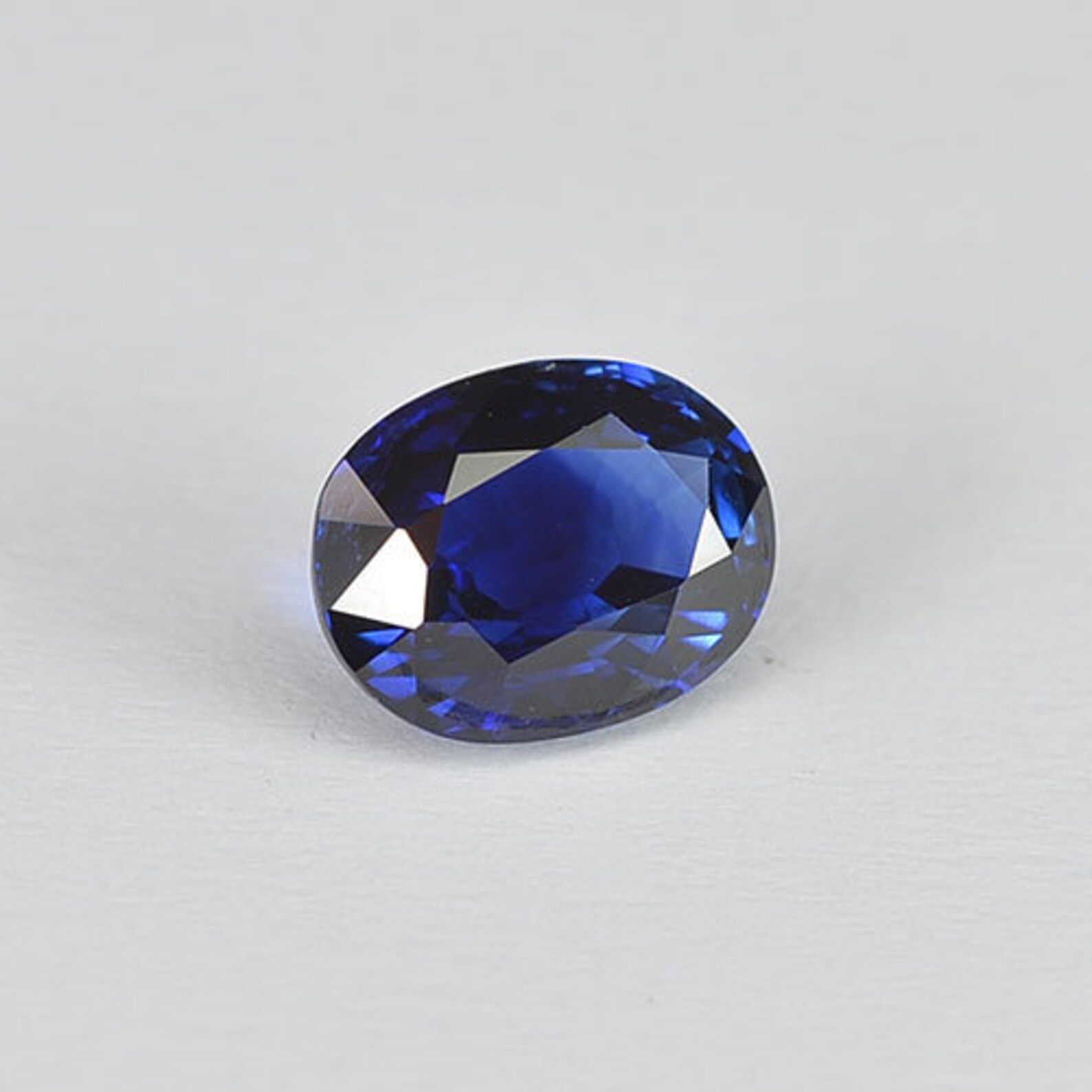 1.83 Cts Natural Blue Sapphire Loose Gemstone Oval Cut Certified - Etsy