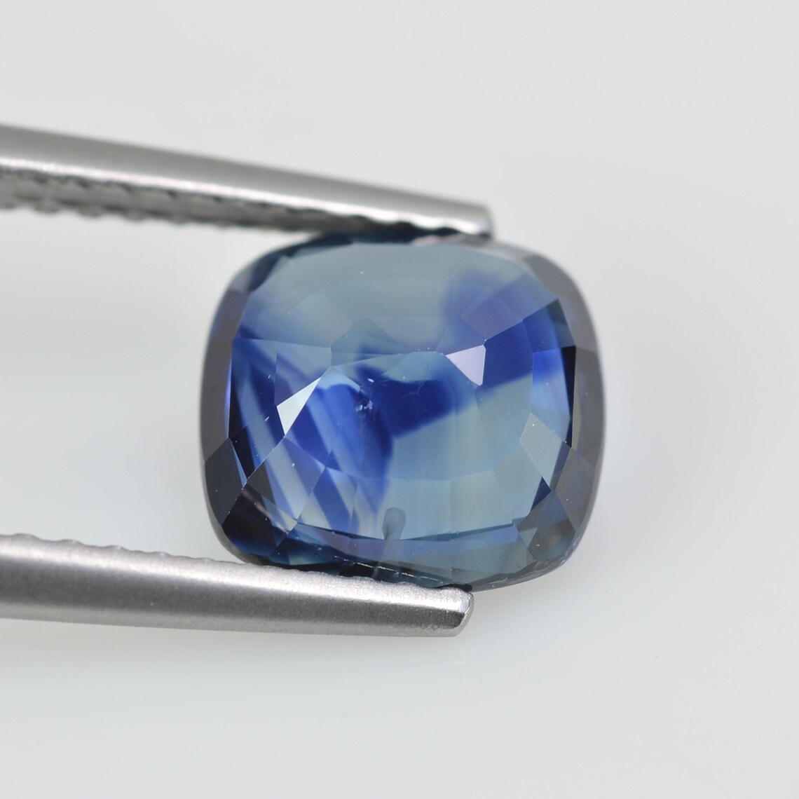2.18 Cts Natural Fancy Bi-color Sapphire Loose Gemstone Cushion Cut - Etsy