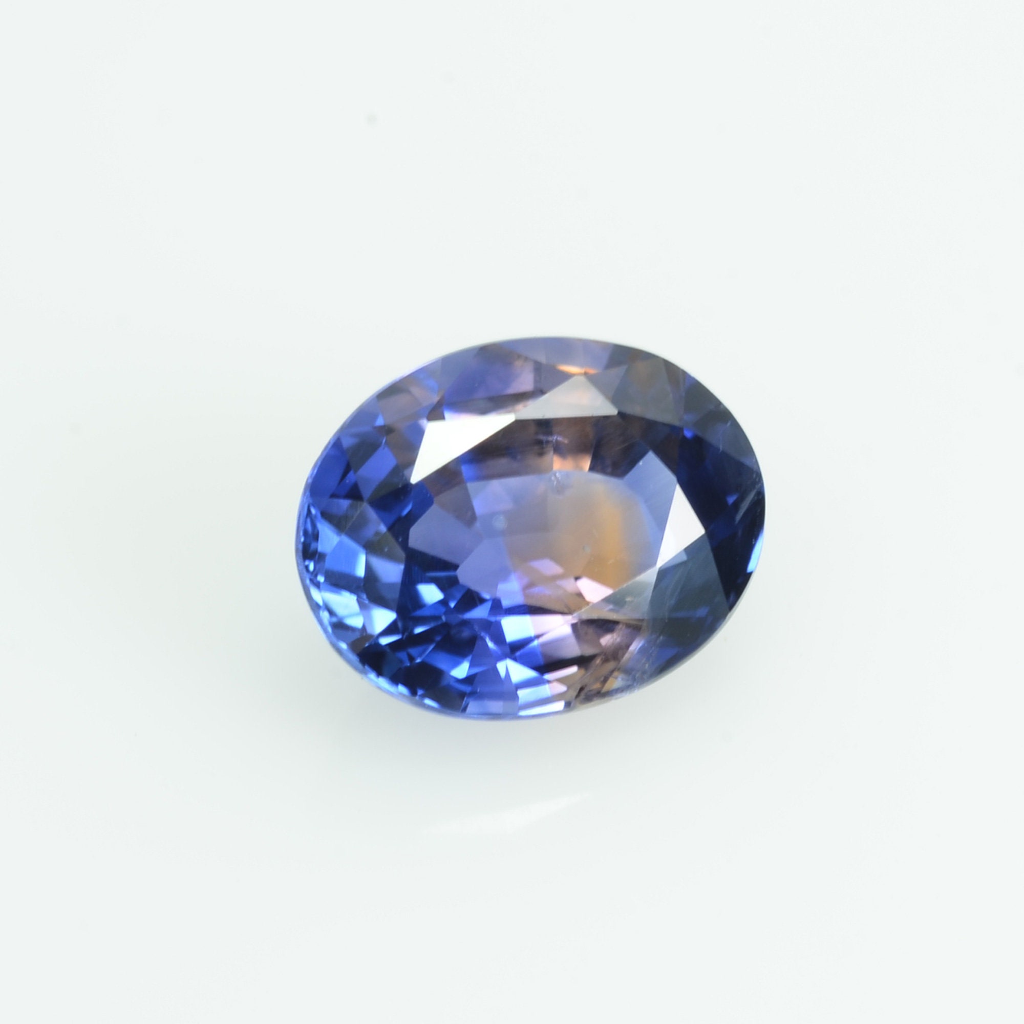 1.46 cts Natural Fancy Bi-Color Sapphire Loose Gemstone oval Cut - Etsy ...