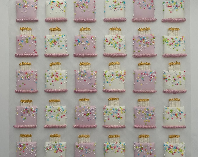 SIX Animal Cracker Cakes - Etsy