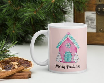 Christmas Cosy Mug Gingerbread House Blankets Hot - Etsy UK