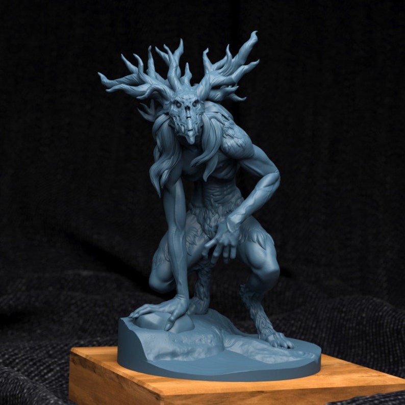 Wendigo Miniature by Creature Armory Dungeons and Dragons - Etsy