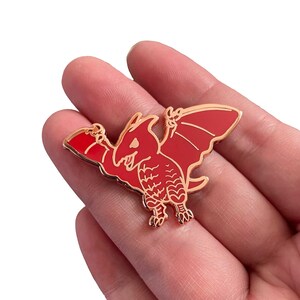 Chibi Rodan Enamel Pin - Etsy