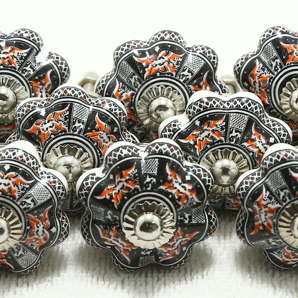 Red Cabinet Knobs - Etsy