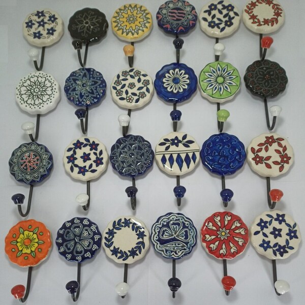 Ceramic Wall Hook - Etsy