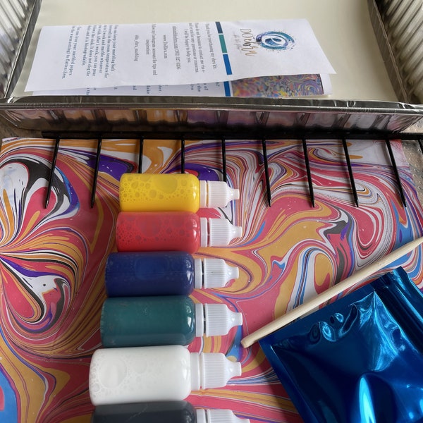 Water Marbling Tools - Etsy