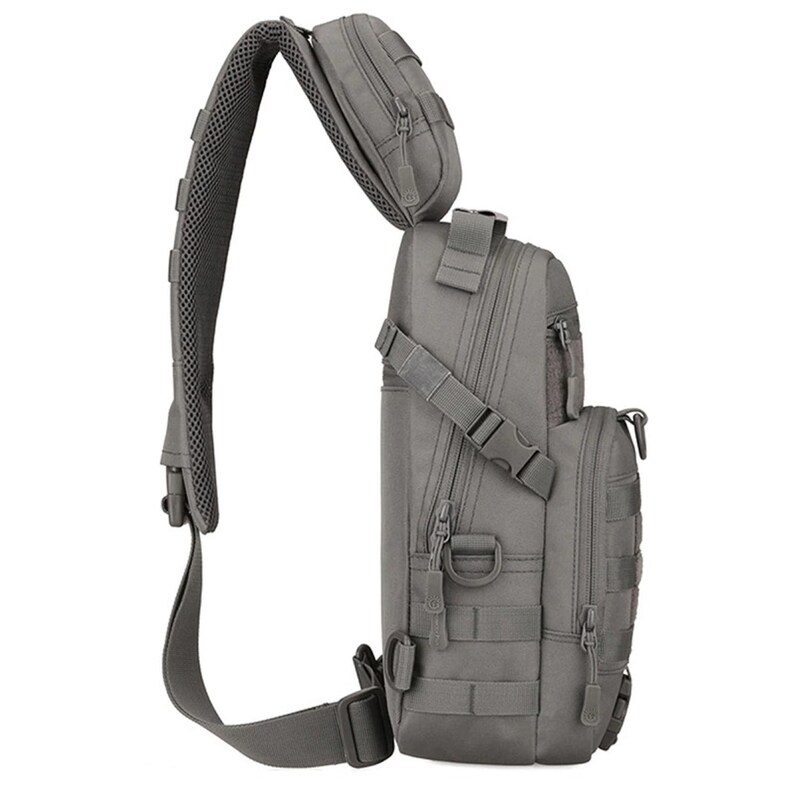 Military Tactical Shoulder Sling Bag Men Outdoor Hiking Camping ...