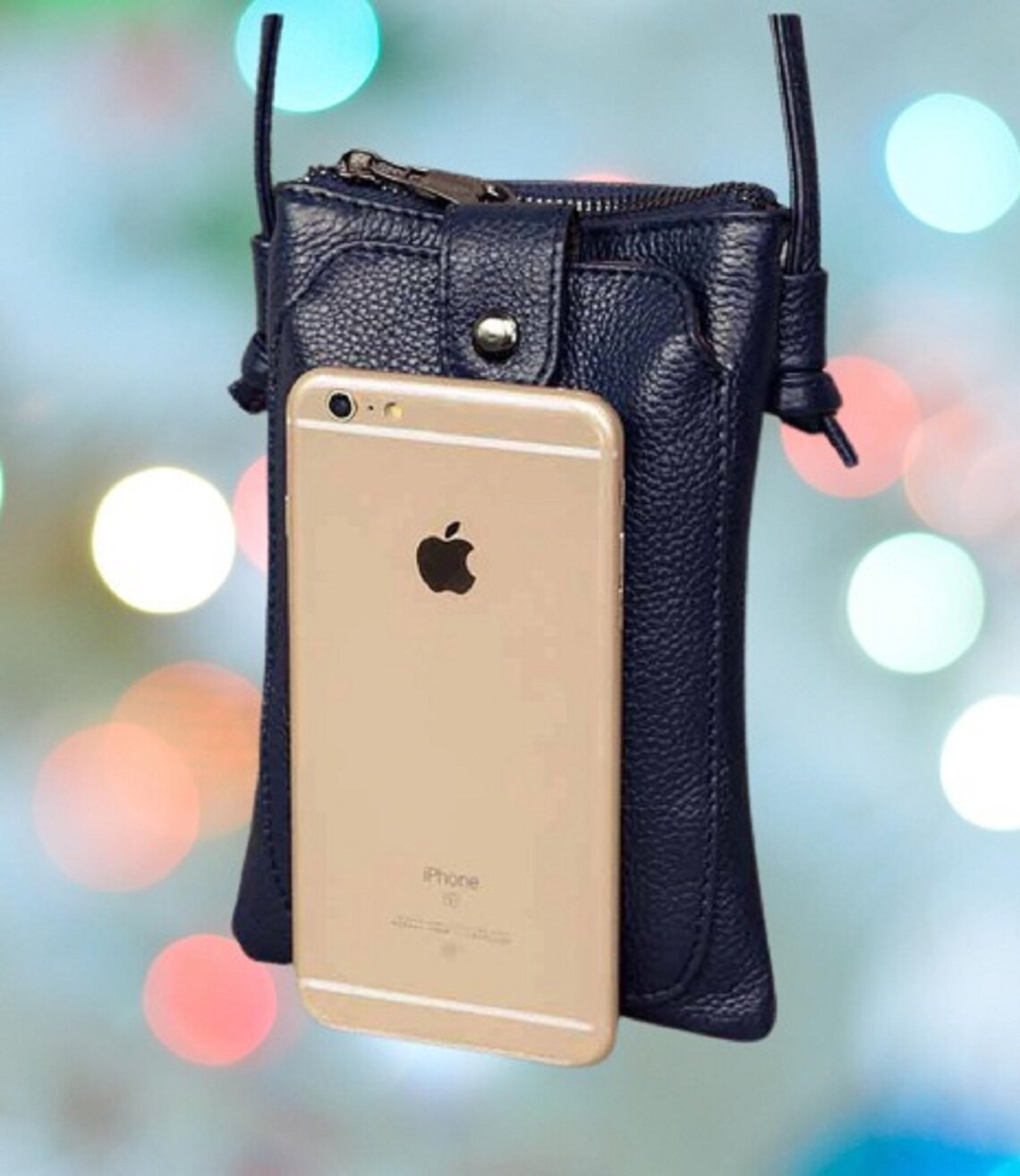 Leather Cell Phone Purse Small Crossbody Bag for Women - Etsy