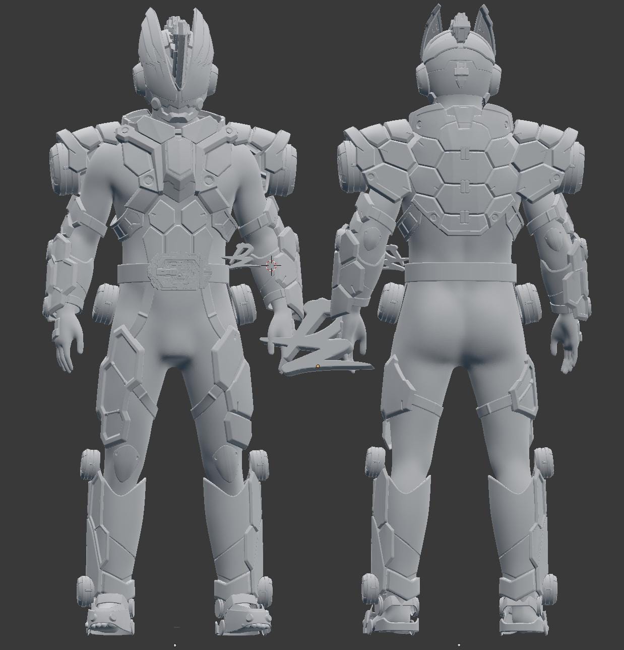 Kamen Rider Buster Set Armor - Etsy