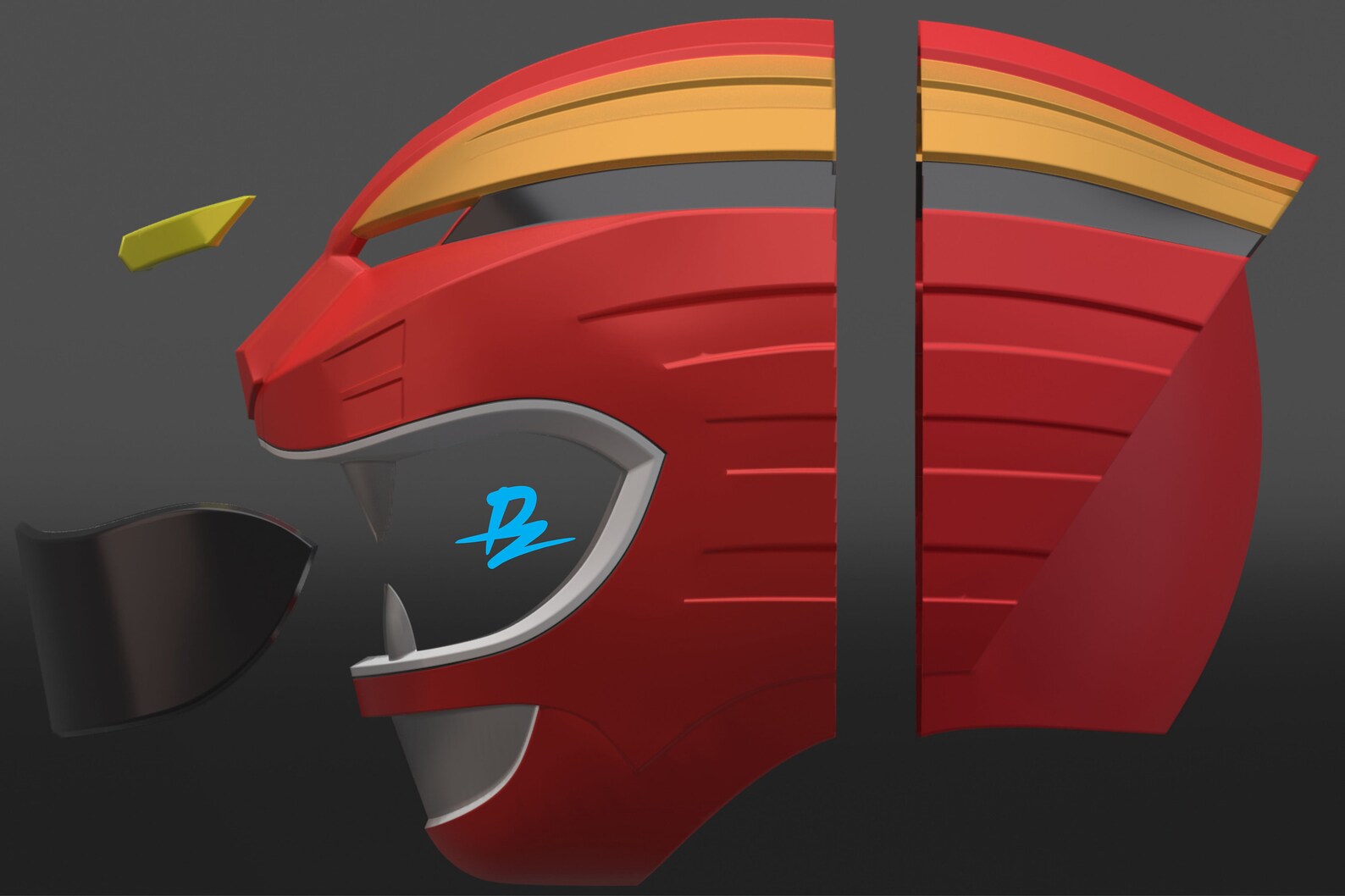 Gaoranger Gao Red - Etsy