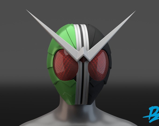 Kamen Rider Garun Helmet 3D Model - Etsy Canada